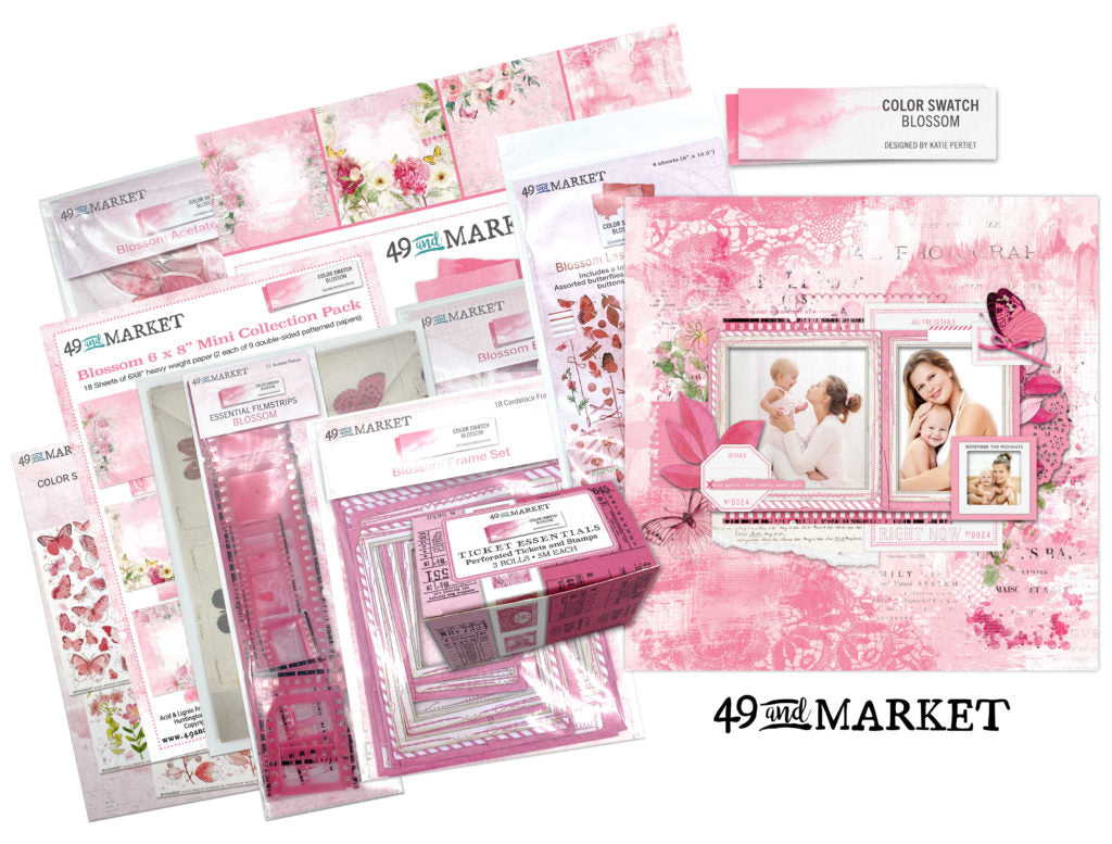 49 And Market > Color Swatch Blossom — Bevs Cross Crafts