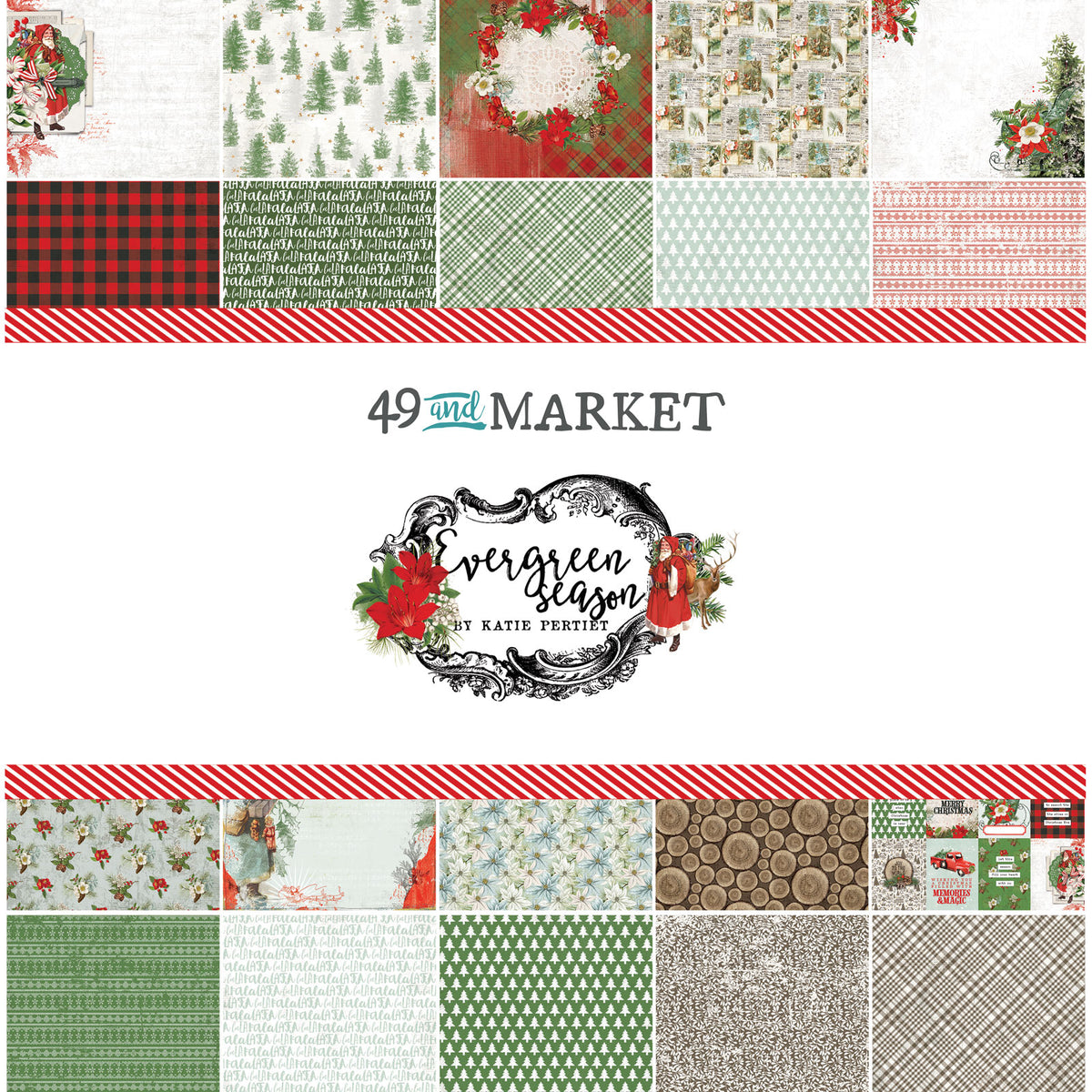 49 And Market > Evergreen Season — Bevs Cross Crafts