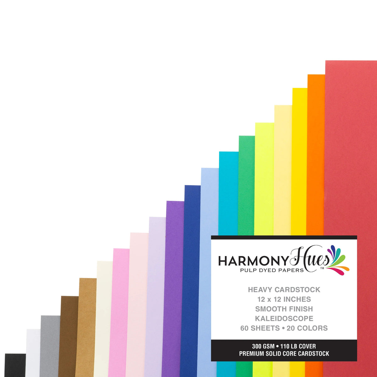 Cardstock 12 x 12 > HARMONY HUES — Bevs Cross Crafts