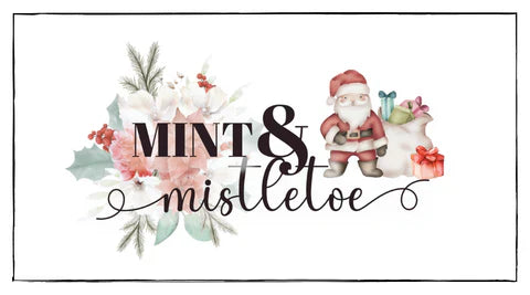 Uniquely Creative > MINT and MISTLETOE — Bevs Cross Crafts