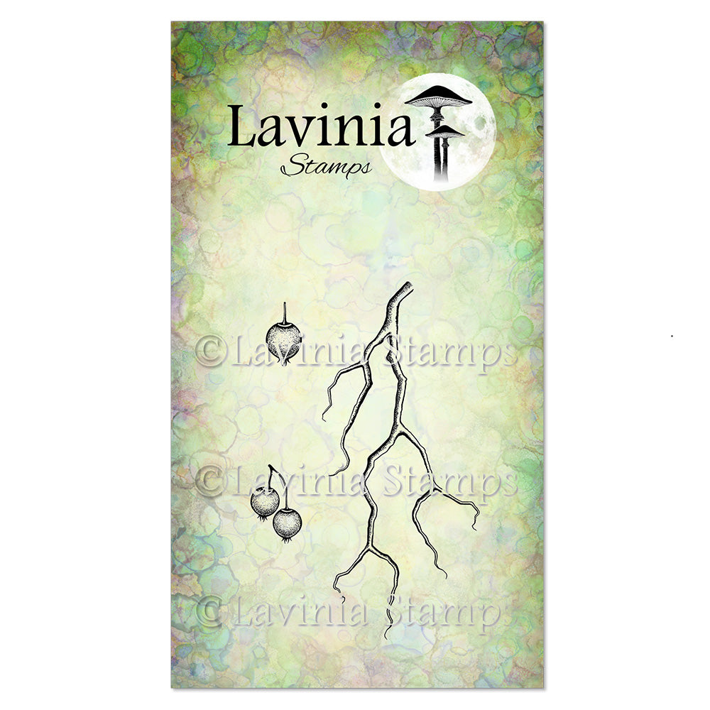 LAVINIA STAMPS BERRY BRANCH - LAV984 — Bevs Cross Crafts
