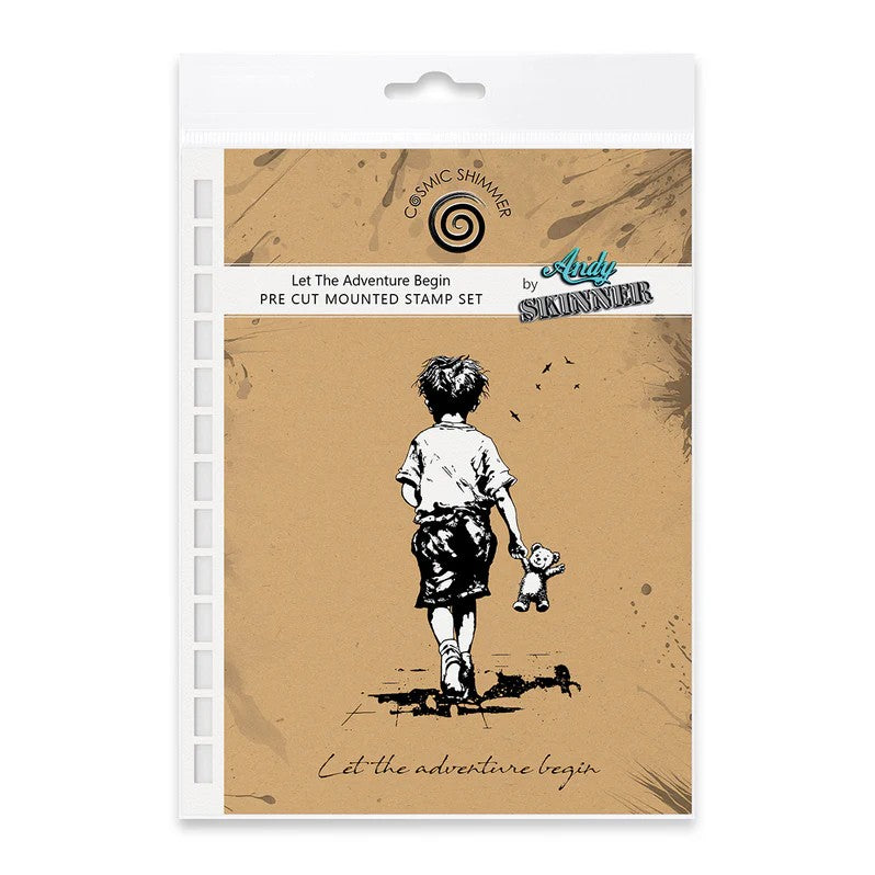 LET THE ADVENTURE BEGIN PRE CUT RUBBER STAMP SET BY ANDY SKINNER - 07 ...